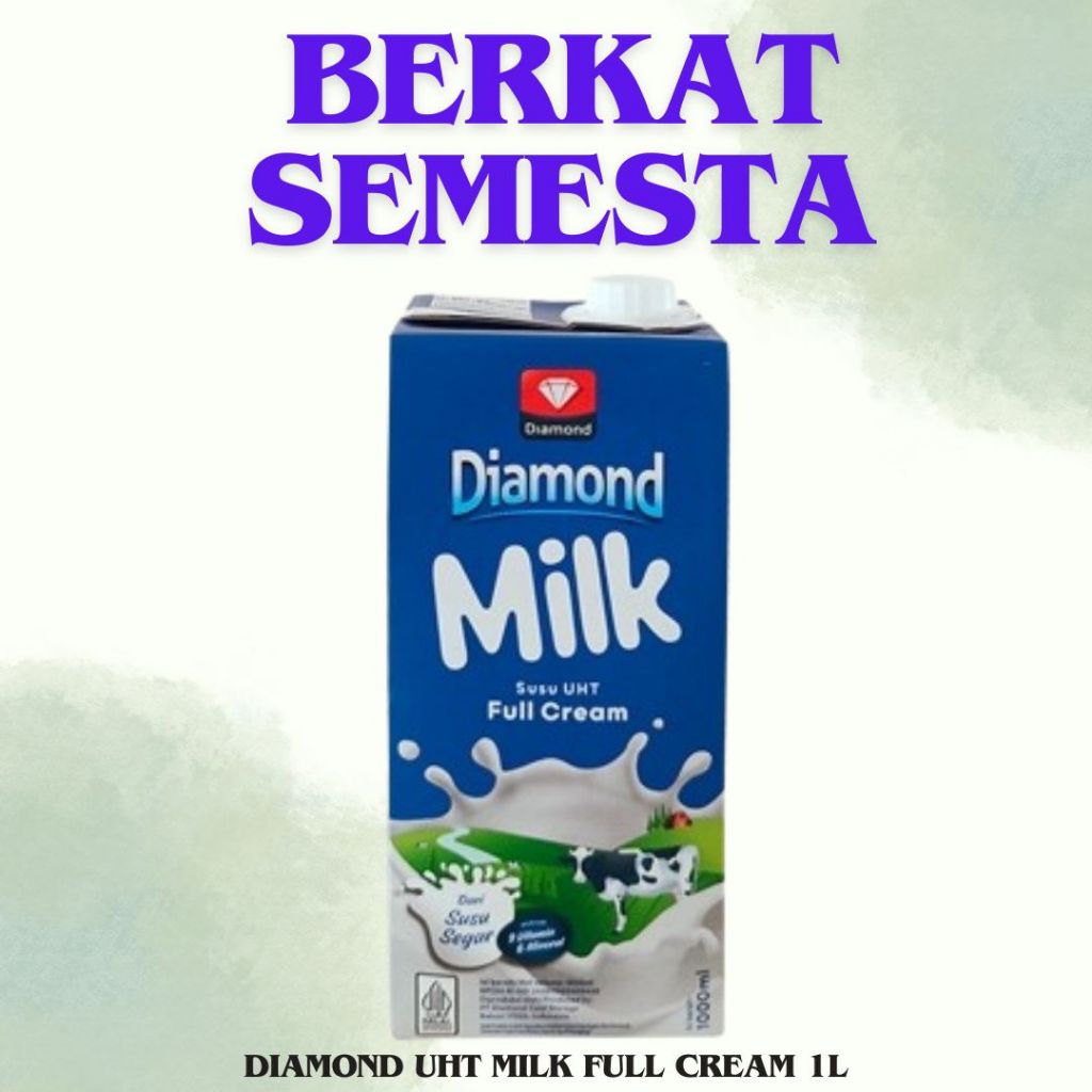 Jual DIAMOND UHT MILK FULL CREAM 1L | Shopee Indonesia