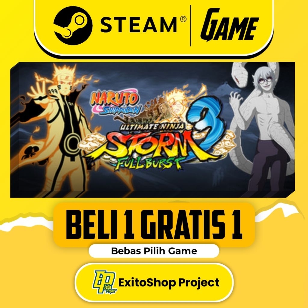 Jual NARUTO SHIPPUDEN Ultimate Ninja STORM 3 GAME ORIGINAL STEAM | Shopee Indonesia