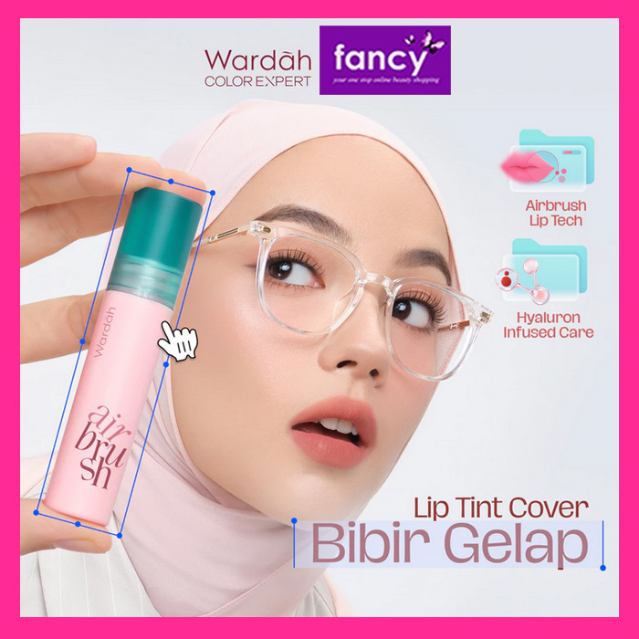 Jual Wardah Airbrush Lip Tint NEW! | Soft Blur Finish Longlasting ...