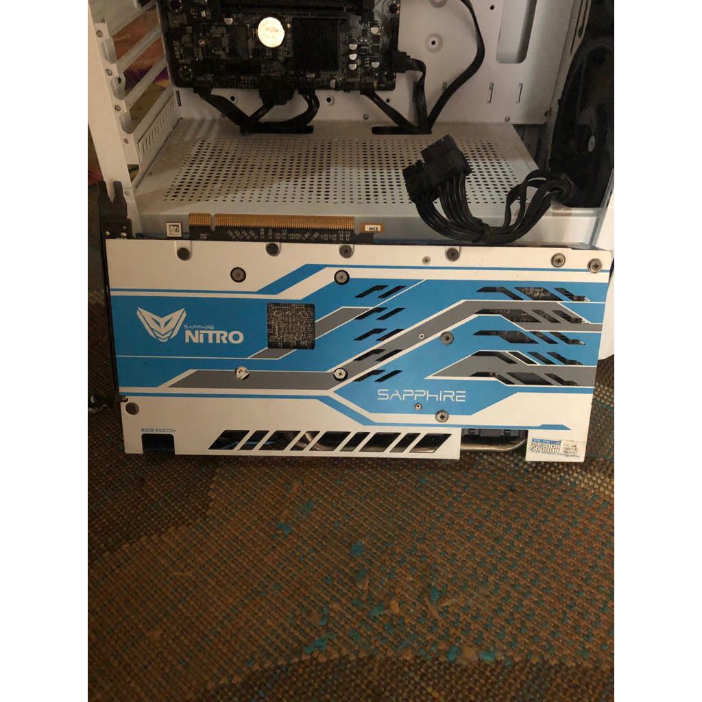 Jual RX580 8GB Blue SE Nitro Sapphire | Shopee Indonesia