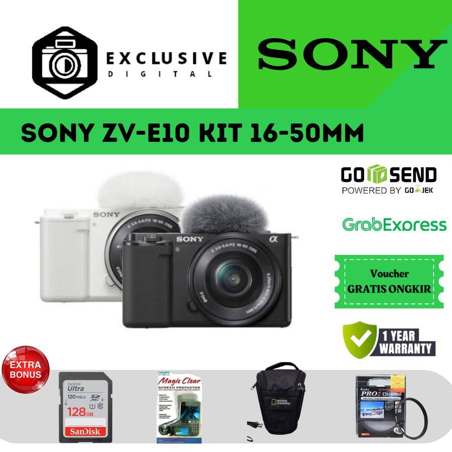 Jual SONY ALPHA ZV-E10 KIT 16-50MM / SONY ZV-E10 KIT 16-50MM / SONY ZVE10 | Shopee Indonesia