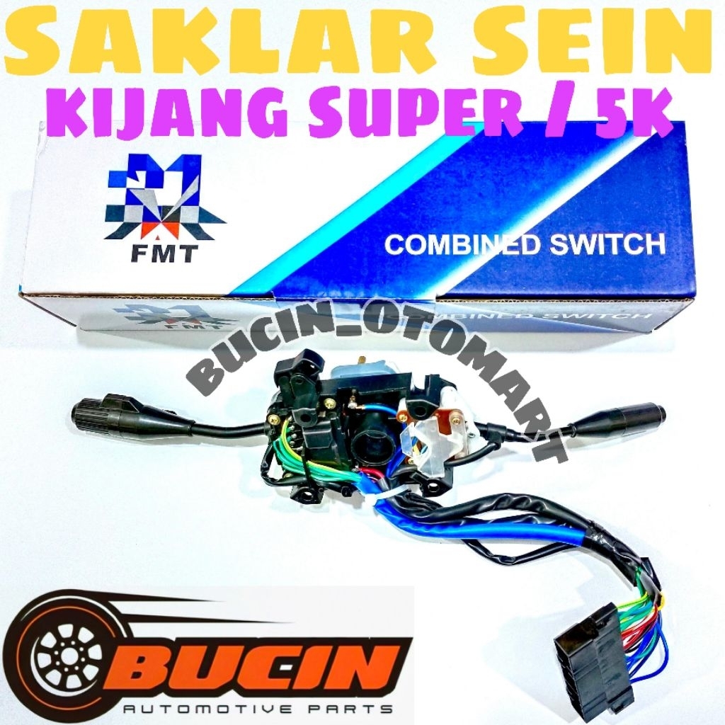 Jual Saklar Sen Sein / Turn Signal Switch Toyota Kijang Super / 5K ...