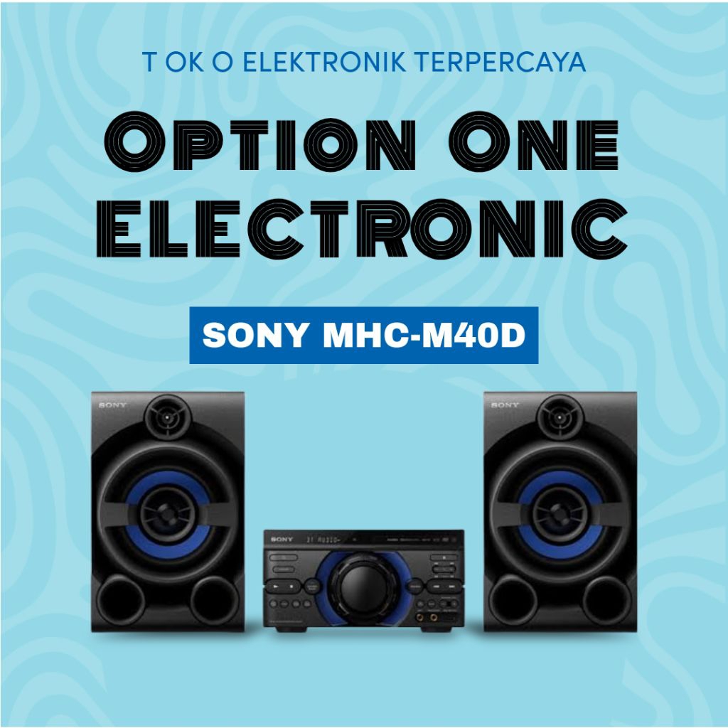 Jual SONY hifi system MHC-M40D / MHC-M40 | Shopee Indonesia
