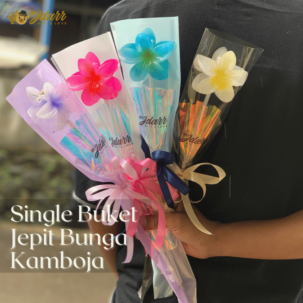 Jual Buket Jedai Bunga Kamboja Single Hairclip Bouquet Jepitan Rambut ...