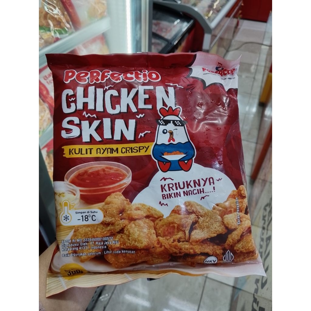 Jual PERFECTIO CHICKEN SKIN / KULIT AYAM KRISPI 300GR | Shopee Indonesia