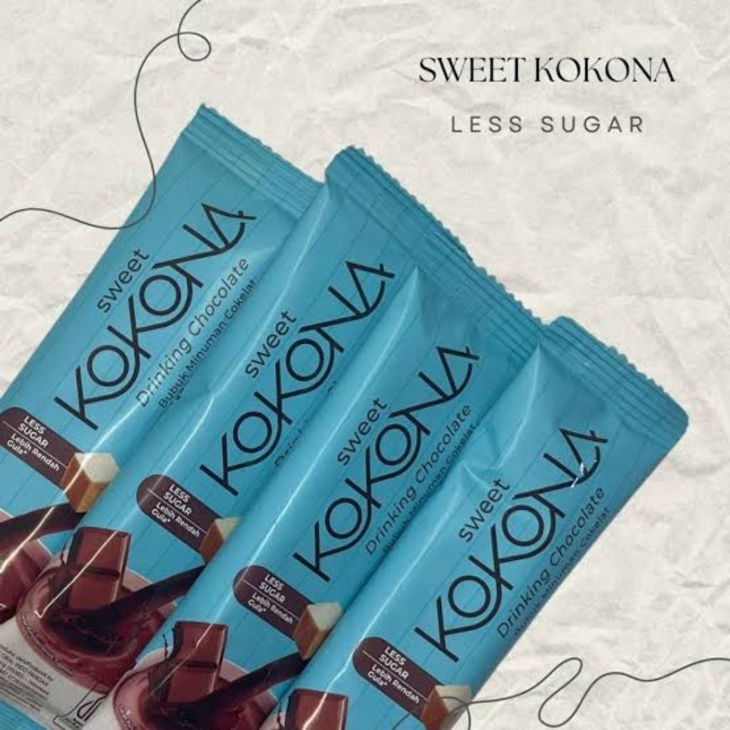 Jual KOKONA LESS SUGAR || KOKONA SACHET || KOKONA COKLAT AMANDA ...