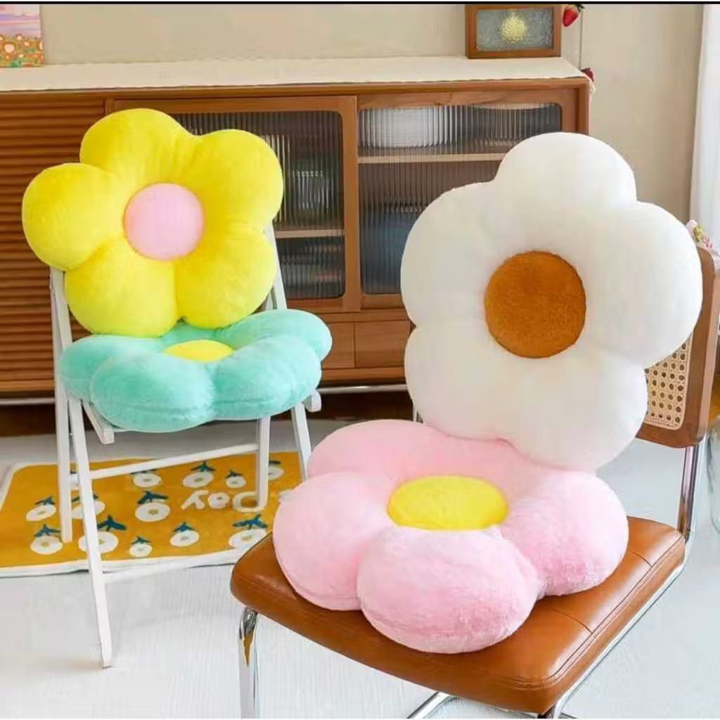 Jual Bantal Bunga Lucu | Bantal Mobil Bantal Alas Duduk ukuran 35cm ...
