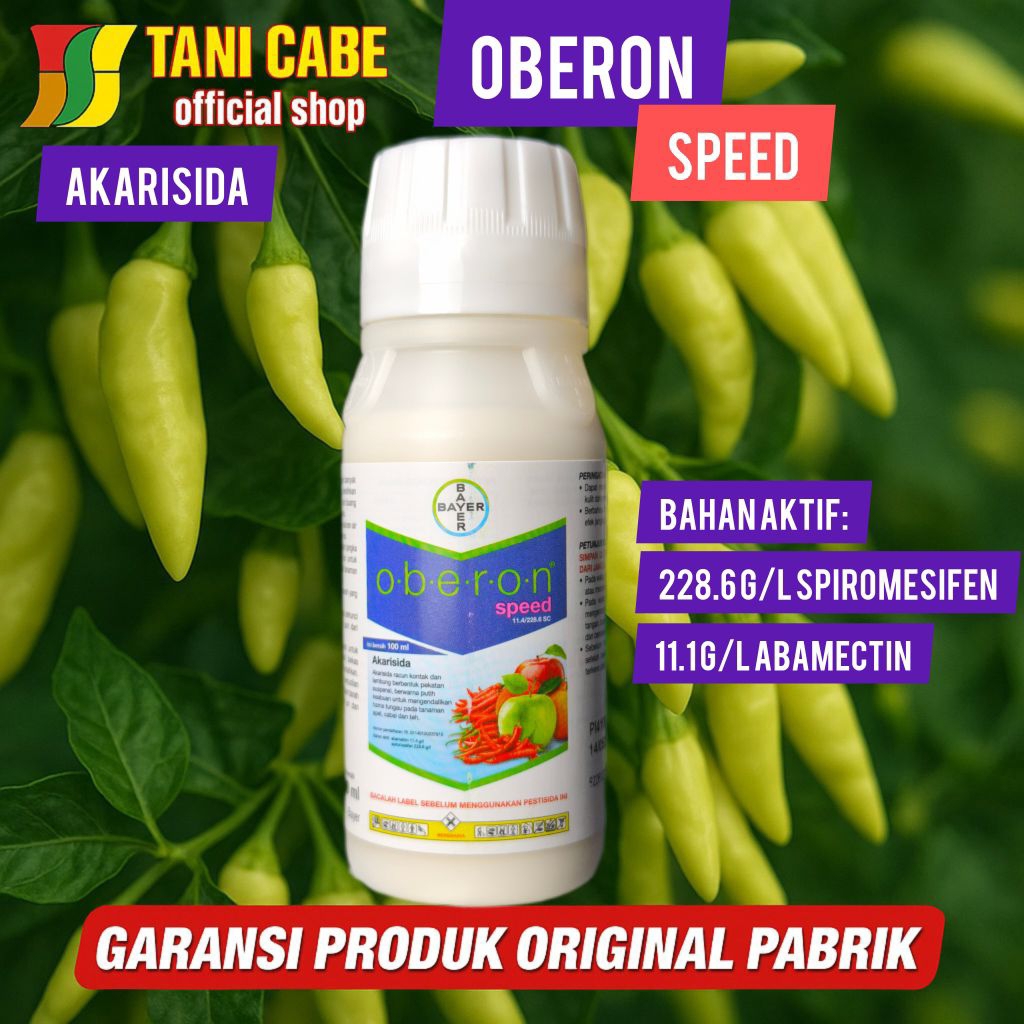 Jual Akarisida Oberon speed 100 ml hama tungau dan thrips | Shopee ...