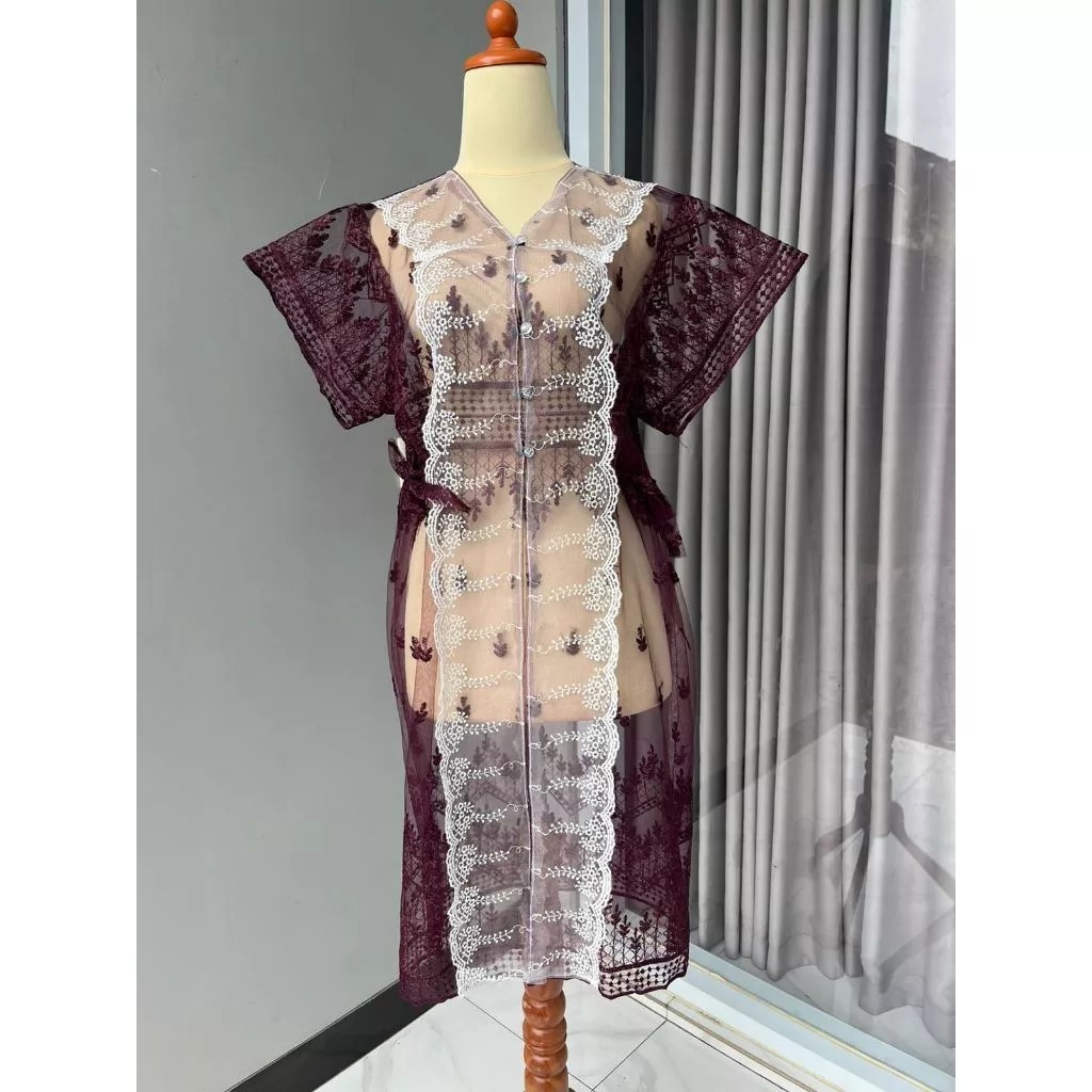 Jual Emily outer brukat - Brukat kebaya wisuda - Meyina Outer Brukat ...