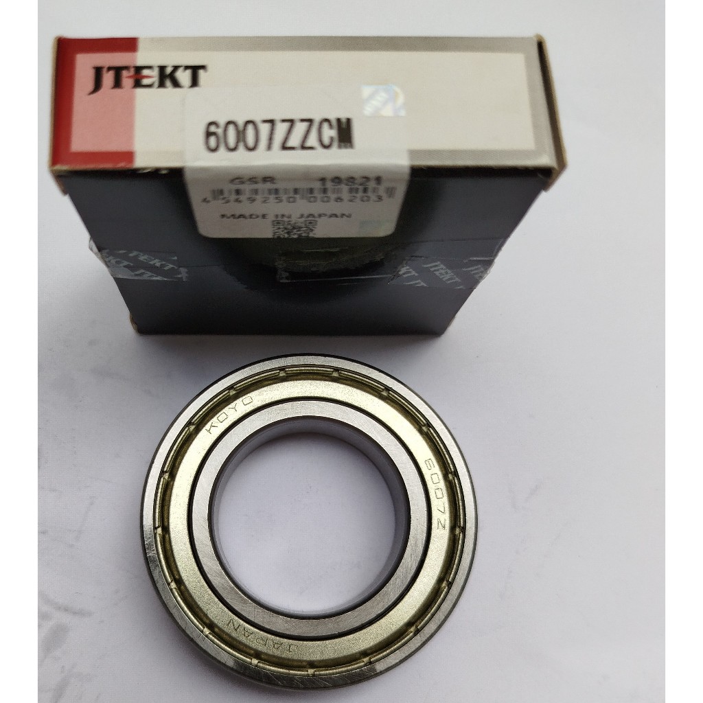 Jual Bearing 6007 Tutup Besi Laher 6007ZZ (ID 35mm, OD 62mm, T 14mm ...