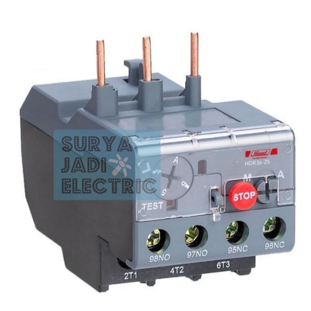 Jual Thermal Overload Relay Himel HDR3S-25 HDR3S25 / Tor Himel HDR3S-25 ...