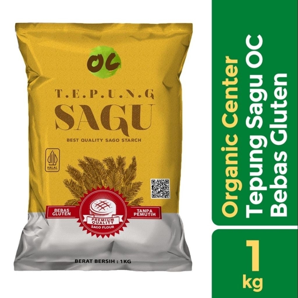 Jual TEPUNG SAGU - 1 KG | GLUTEN FREE Organic Center Sago Flour ...