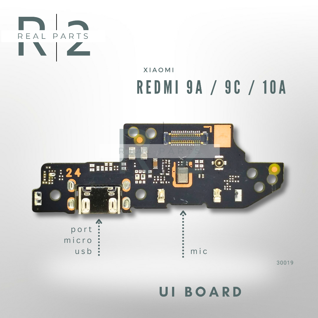 Jual Papan Board Cas Mic XIAOMI Redmi 9A / 9C / 10A UI Board Charger ...