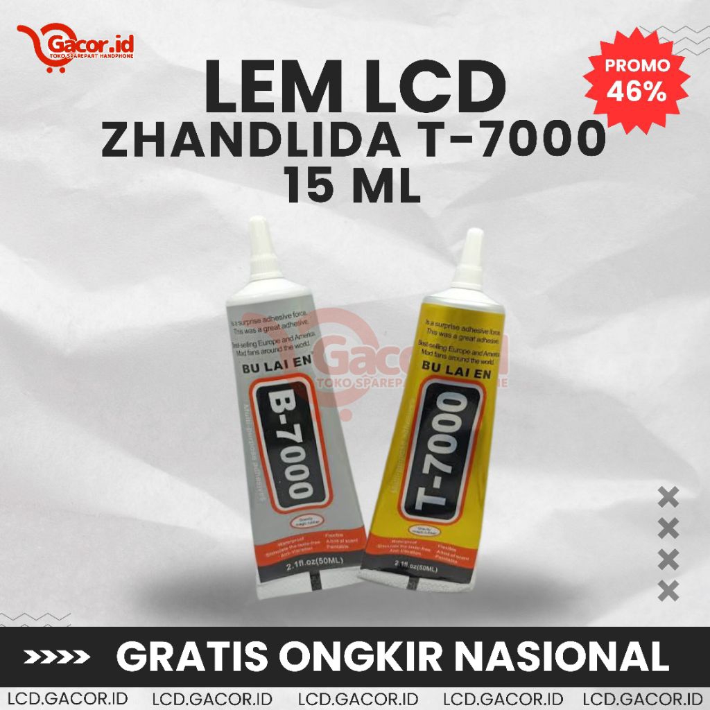 Jual GACOR.ID - Lem Lcd T-7000 15ML / Lem Accessories / Lem Sepatu ...