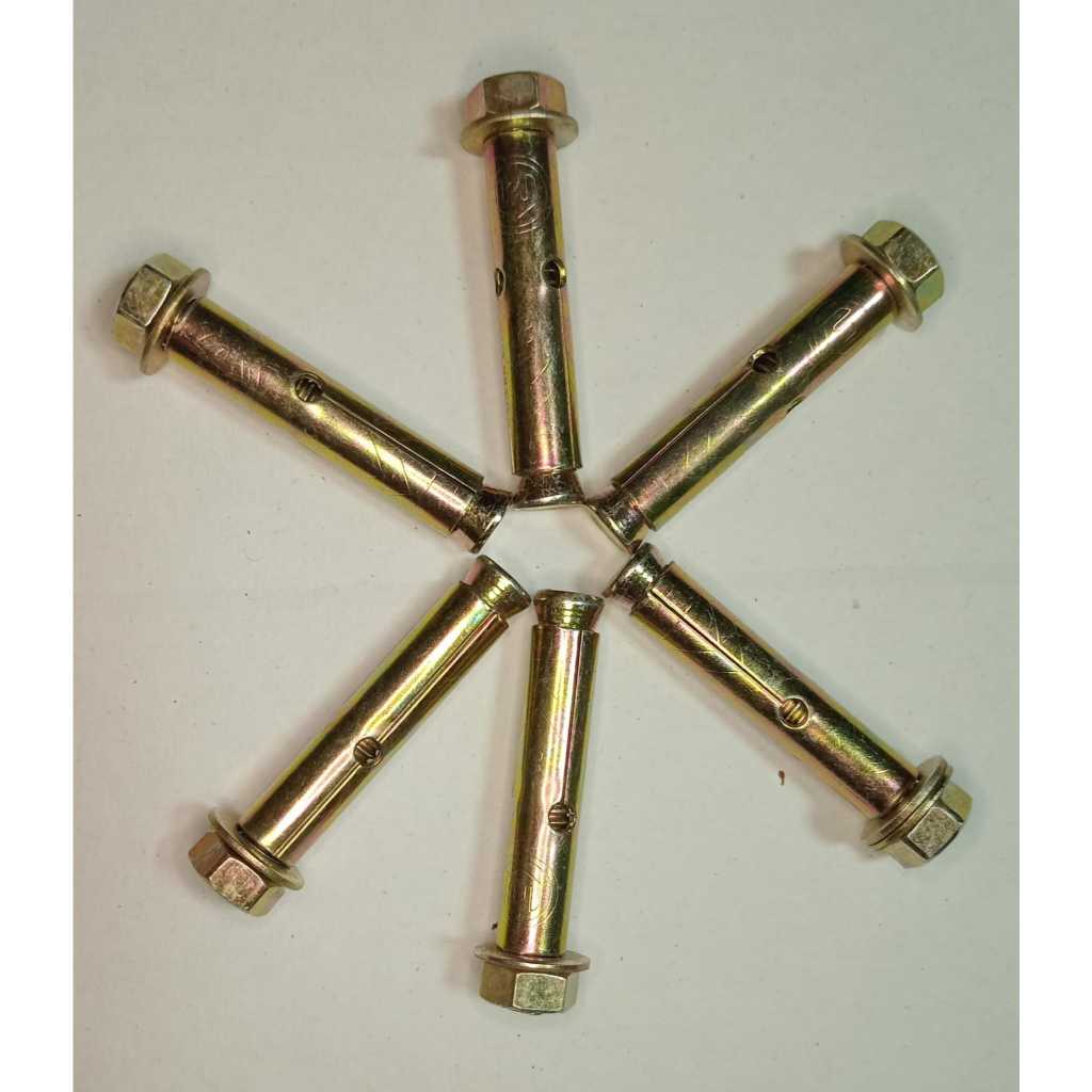 Jual dinabolt 8x40, isi 20, 50 & 100, kualitas super, baut beton ...