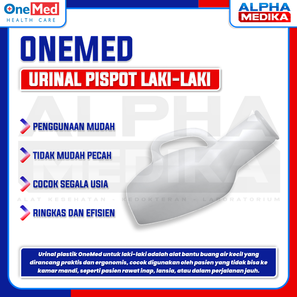 Jual Urinal Plastik Pria / Pispot Plastik / Tempat Tampung Urine Laki ...