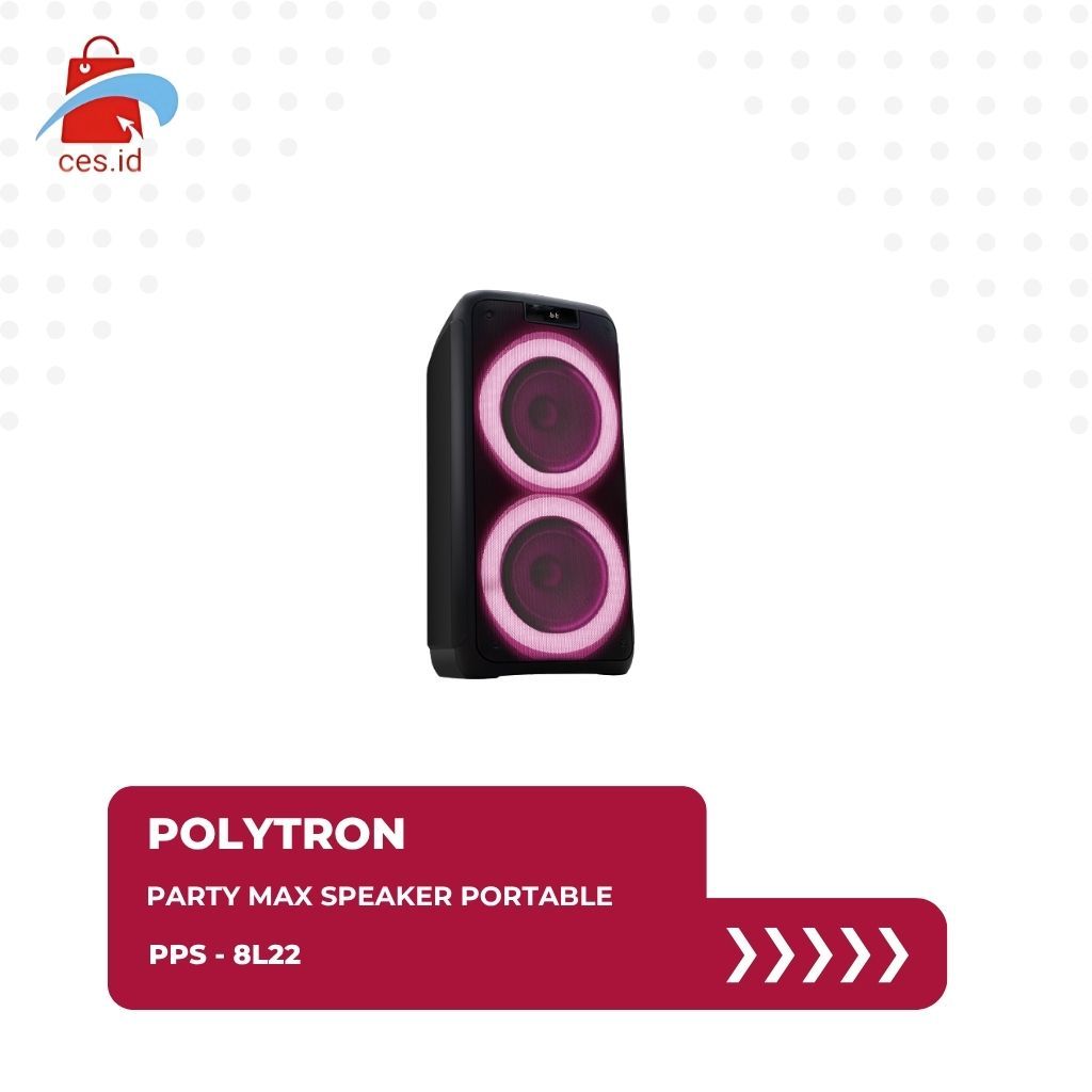 Jual POLYTRON PARTY SPEAKER PPS 8L22 | Shopee Indonesia