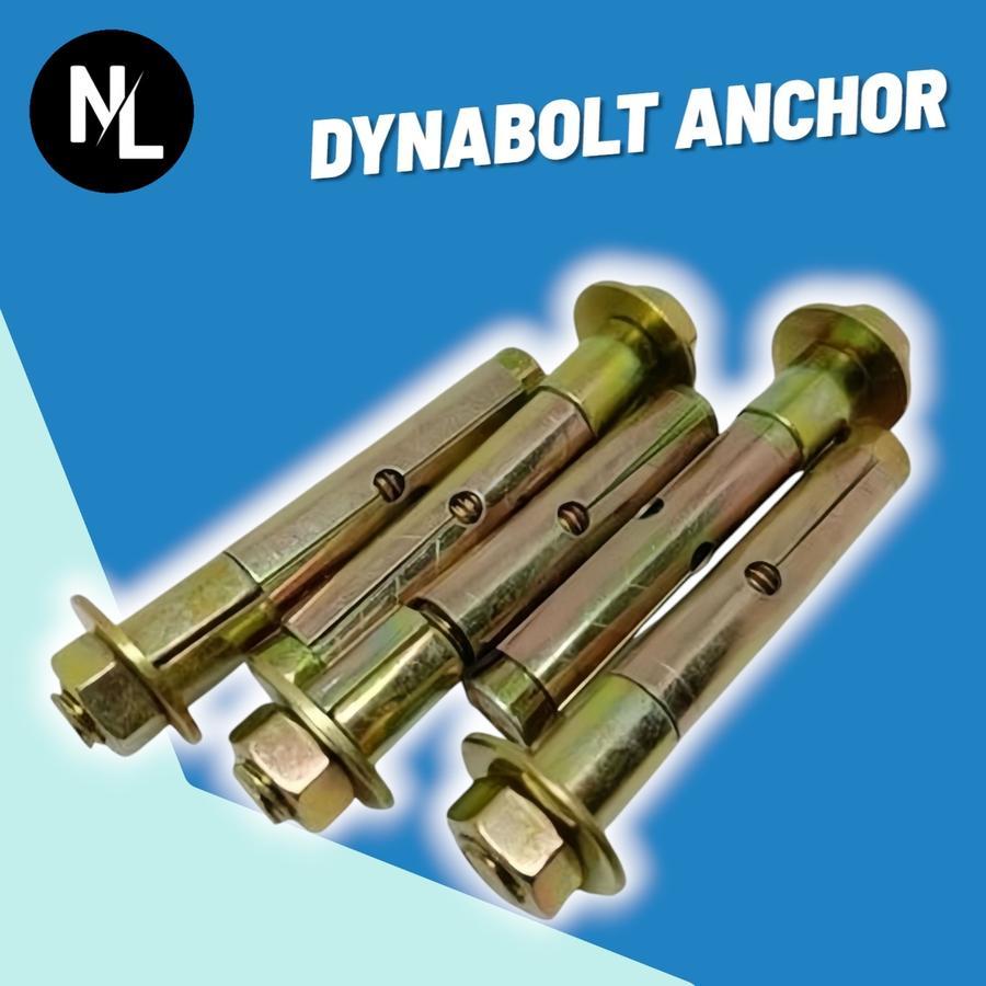 Jual DINABOLT M12 / DYNABOLT M12X75 /ANCHOR BOLT KUNING (7,5CM ...