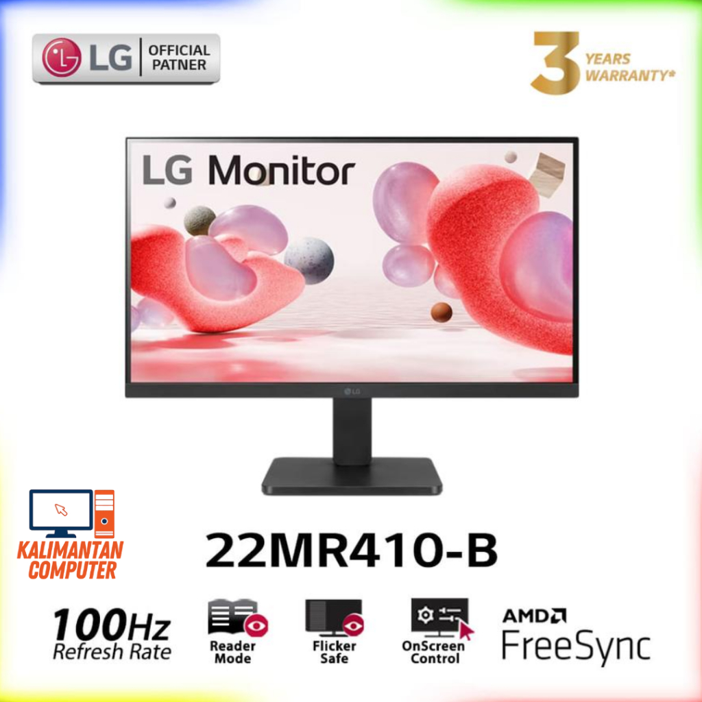 Jual MONITOR LED LG 22” 22MR410 FHD VA 100hz AMD FreeSync | Shopee ...