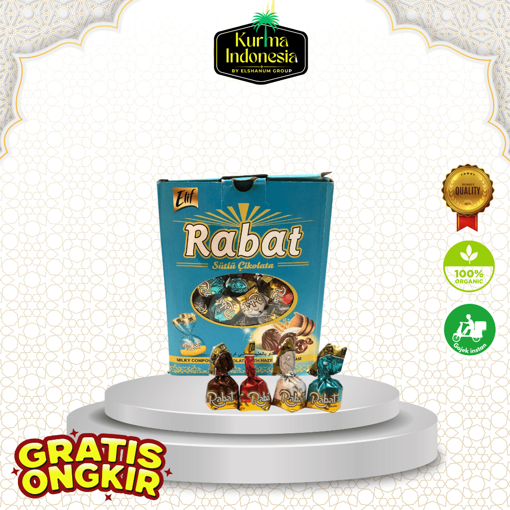 Jual Cokelat Rabat Turkey Elif 1kg Premium Milk Compound Chocolate ...