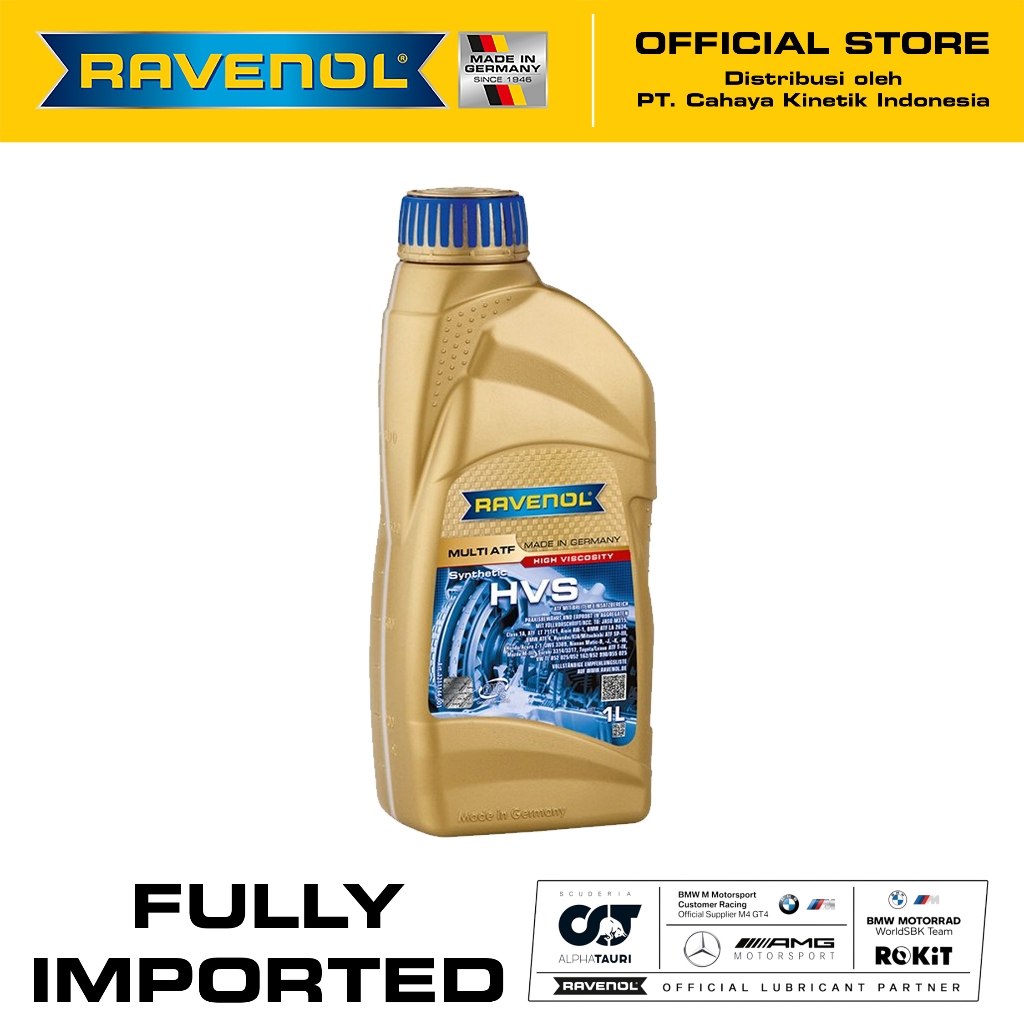 Jual Ravenol Multi ATF HVS 1L - Oli Transmisi Mobil Matic - Oli ATF ...