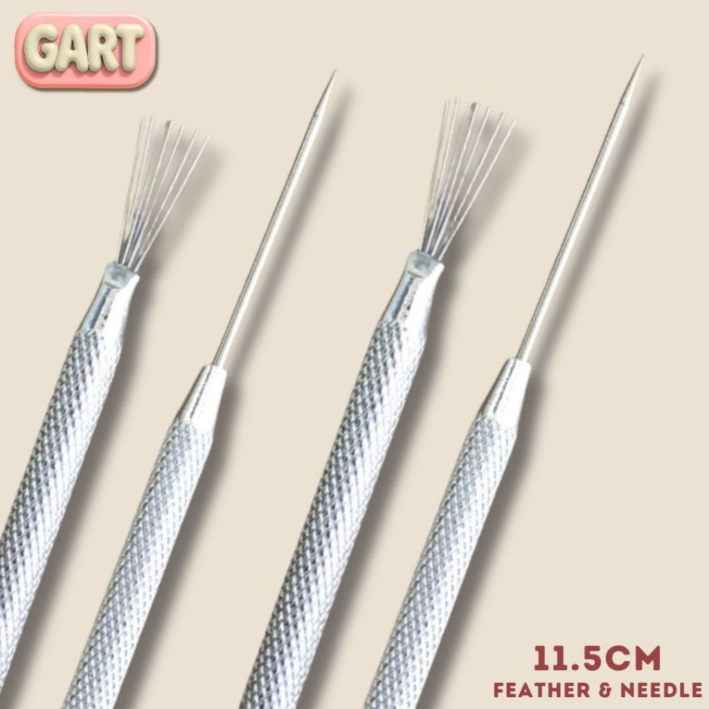 Jual TEXTURE TOOLS TANAH LIAT - Feather Wire - Needle Tool - Detailing ...