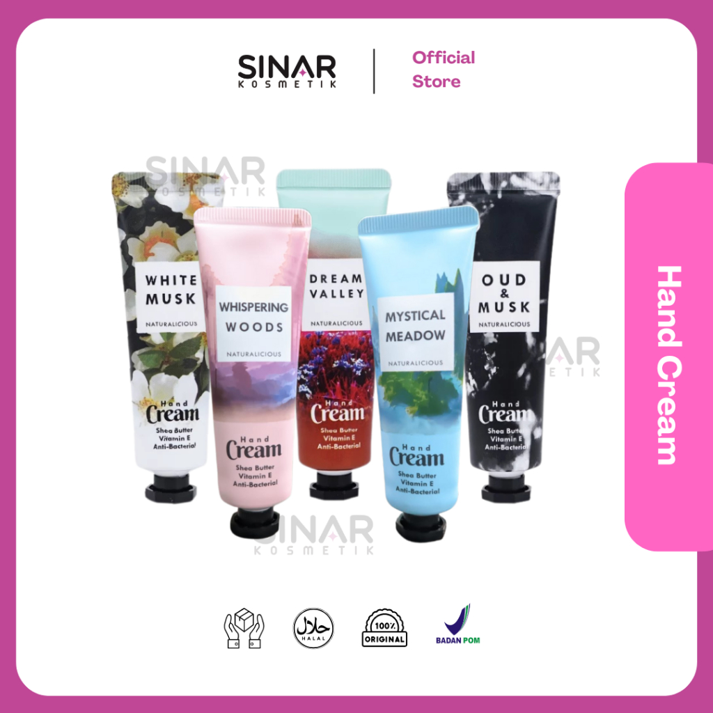 Jual AULIA Naturalicious Hand Cream ( With Shea Butter and Vitamin E ...