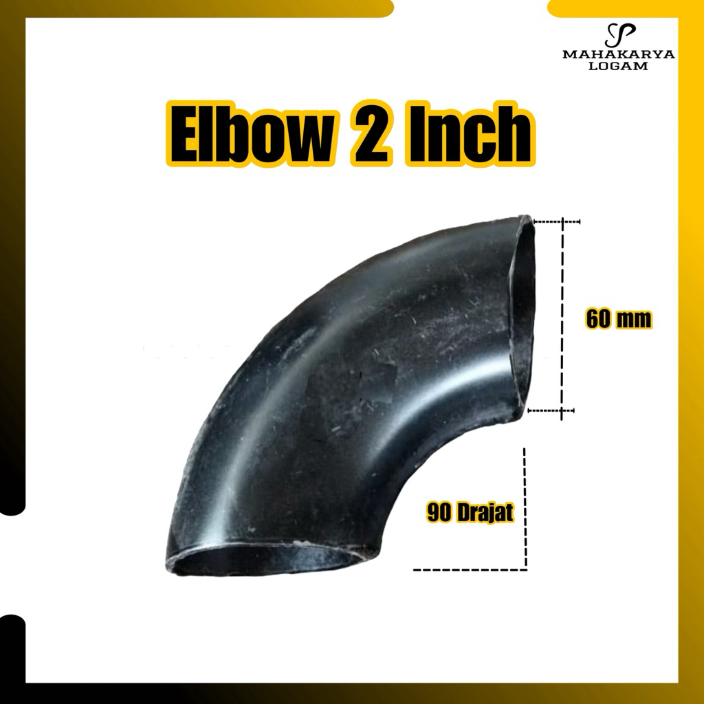 Jual Elbow Keni Pipa Besi Las Ukuran Dua 2 Inch | Shopee Indonesia