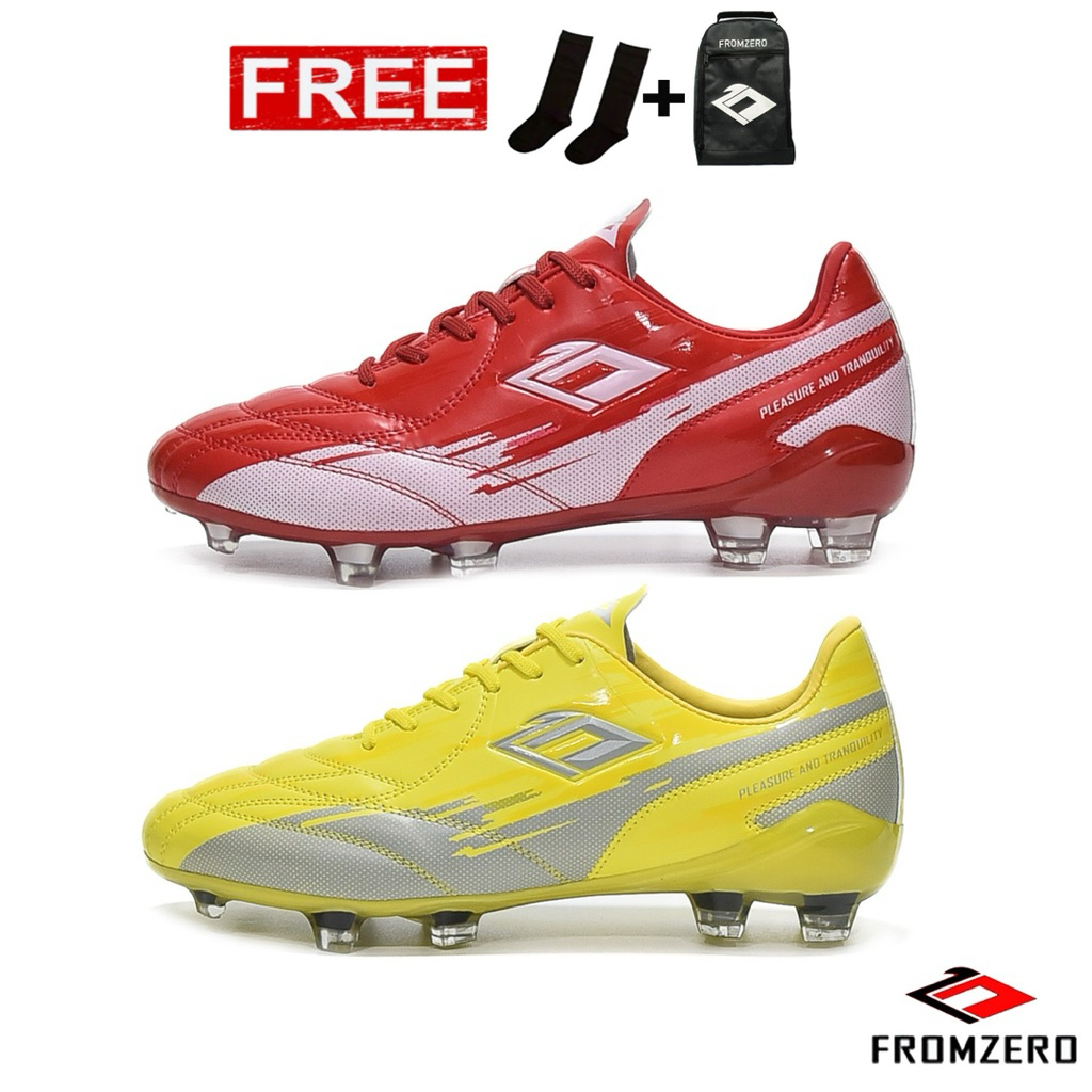 Jual Fromzero - Sepatu Sepak Bola Starkia Raident IN FG Kuning/Merah 38 ...