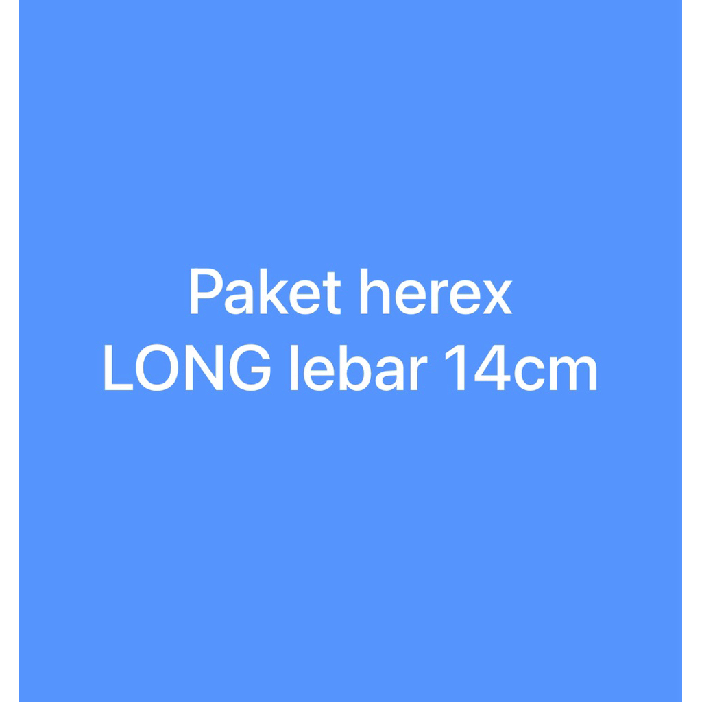 Jual paket bahan variasi herex LONG lebar pengaman 14cm | Shopee Indonesia