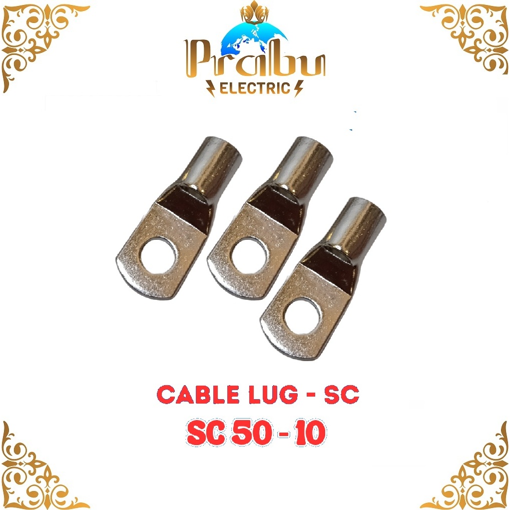 Jual KABEL SKUN /SKUN CABLE SC 50 - 10 Sekun 50mm Baut M10 TEMBAGA ASLI ...