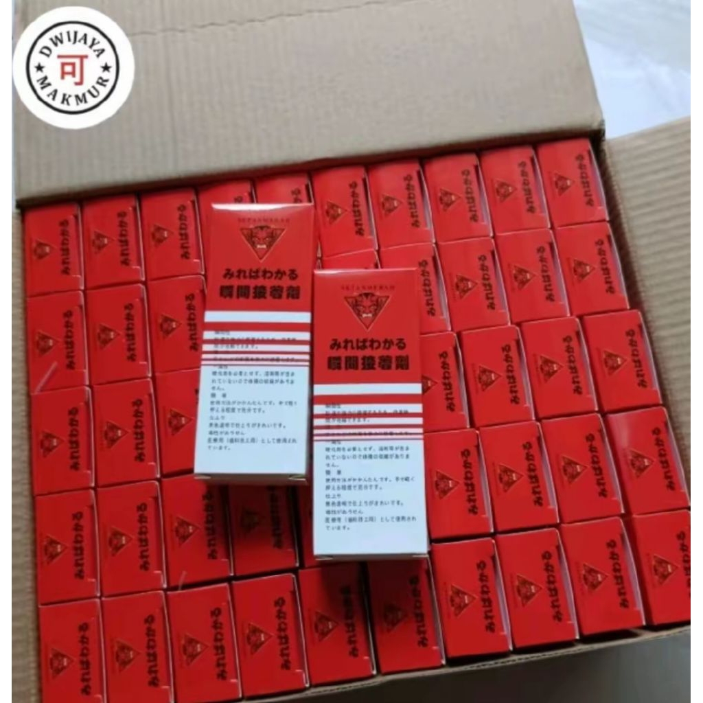 Jual Lem Setan Merah 1 Dus isi 50 Botol (Perekat Serbaguna) | Shopee ...