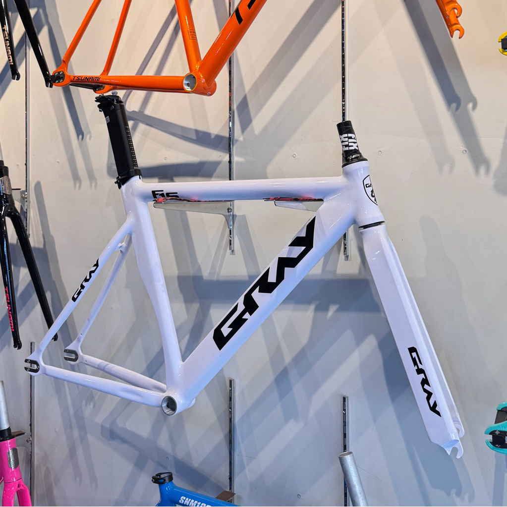 Jual Frameset fixie aero GRAY | Shopee Indonesia