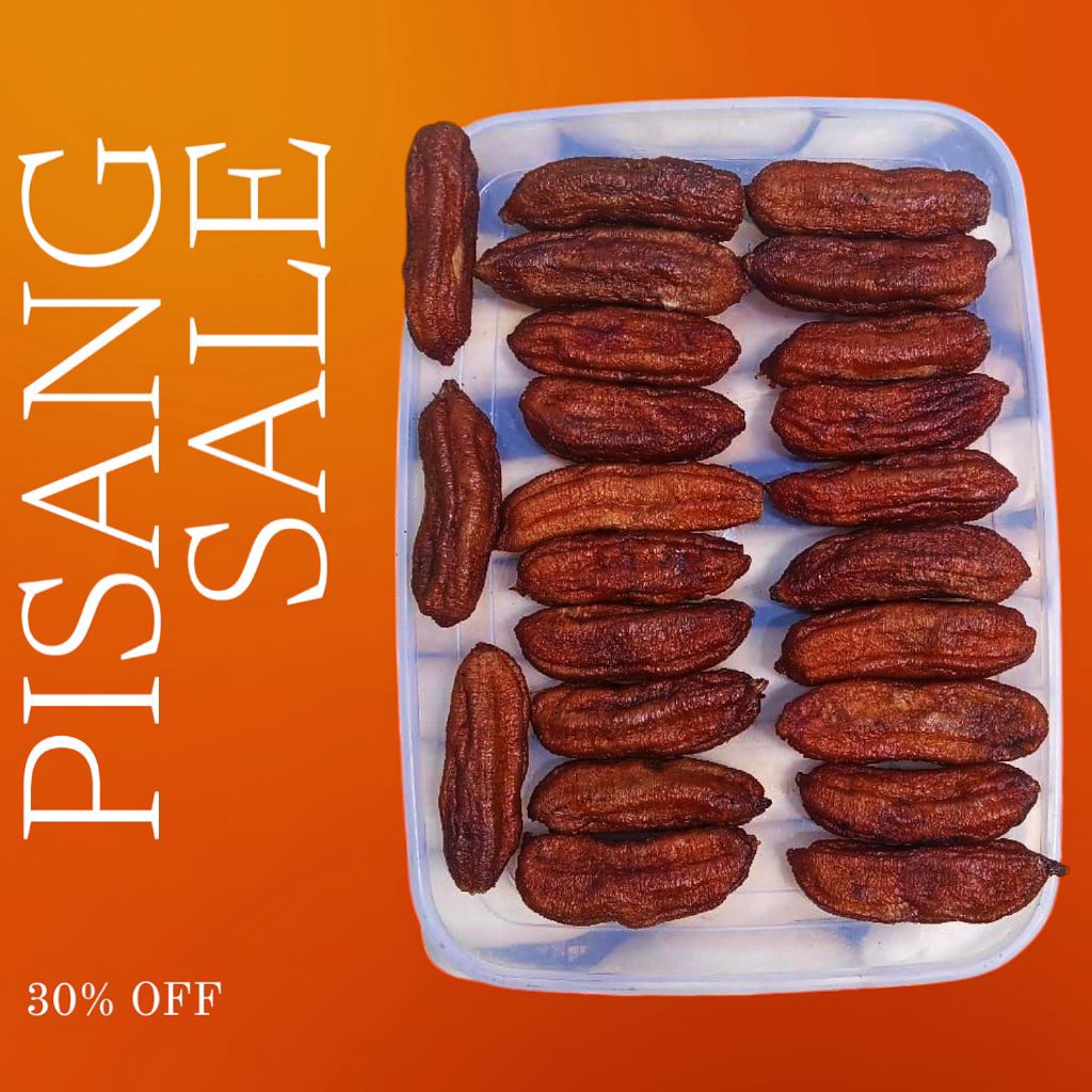 Jual pisang sale basah SIEM 1kg - cemilan manis alami tanpa pengawet ...