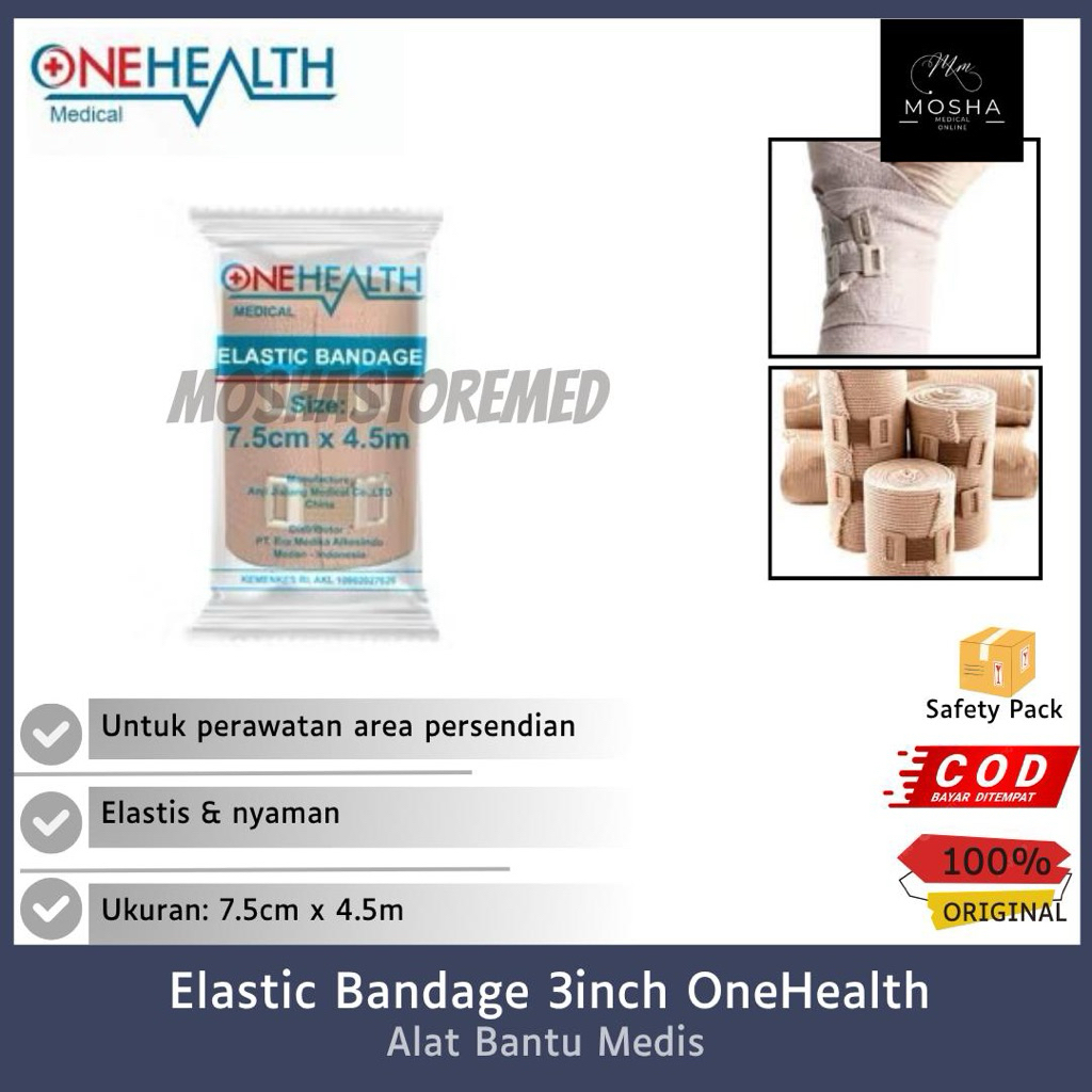 Jual ONEHEALTH-Perban Elastis Bandage | Shopee Indonesia