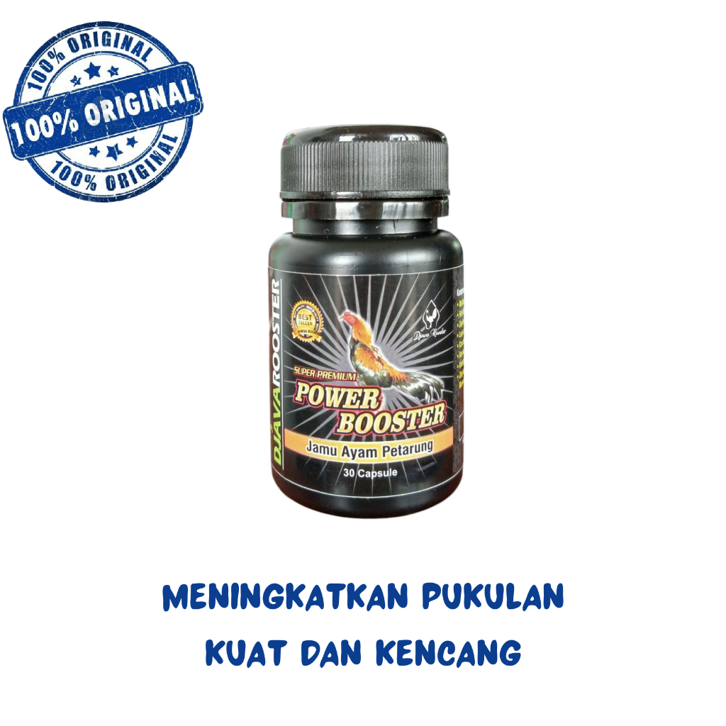 Jual POWER BOOSTER HITAM 30 TABLET - meningkatkan pukulan | Shopee ...