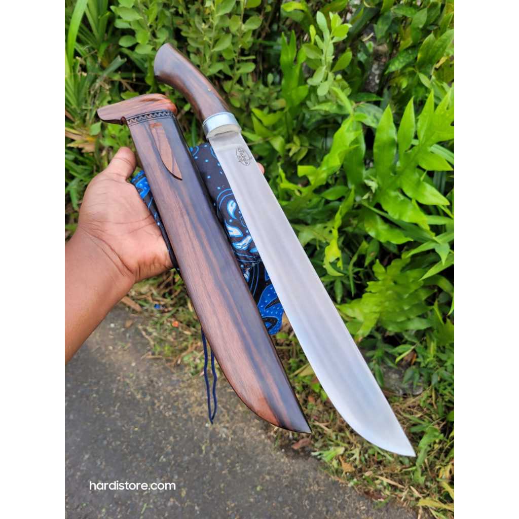 Jual Pisau Sembelih 31 cm Baja Modern SLD Hitachi Japan, Kayu Amara ...