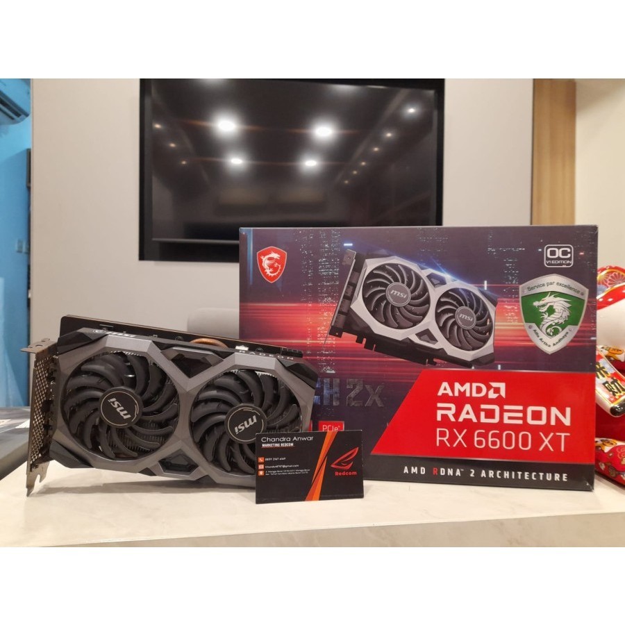 Jual MSI VGA RX 6600 XT MECH 2X 8G OC 2ND / Vga Rx 6600 Xt | Shopee ...