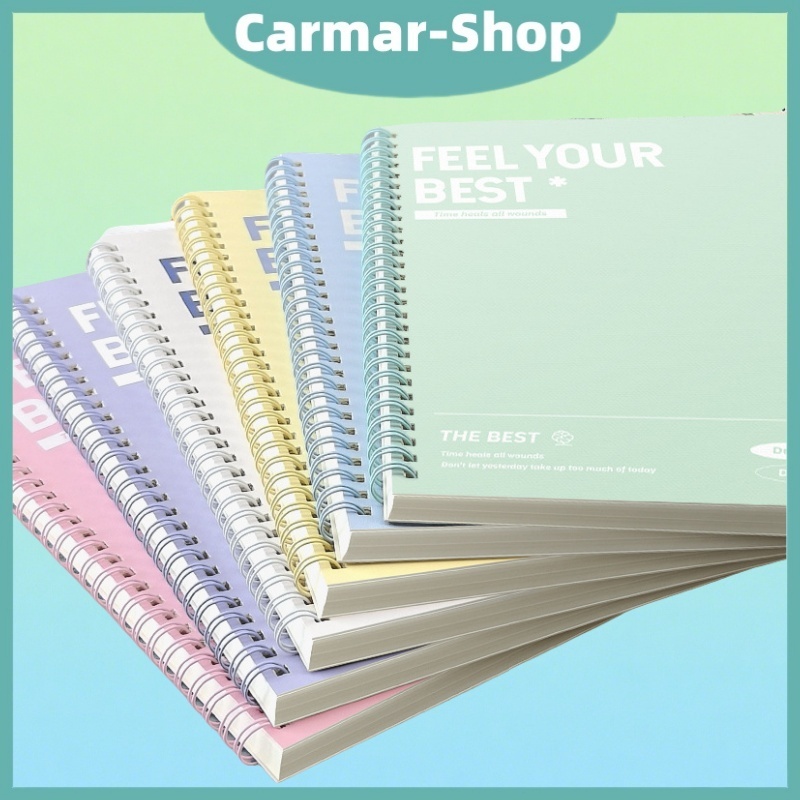 Jual Notebook Ring Spiral B5 A5 Line Buku Diary Aesthetic Buku Catatan ...