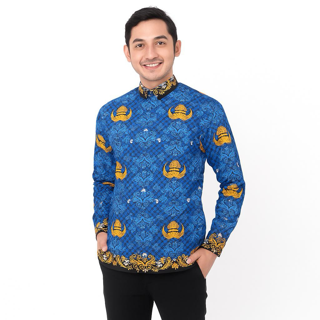 Jual Baju Seragam Korpri RESMI SK lengan panjang bahan SRITEX GRADE A lapis furing | Shopee ...