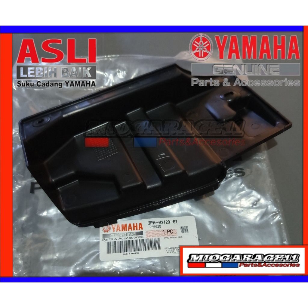 Jual Cover Tutup Box Aki Mio M3 - Mio Z - Mio S Asli Original 2PH-H2129 ...