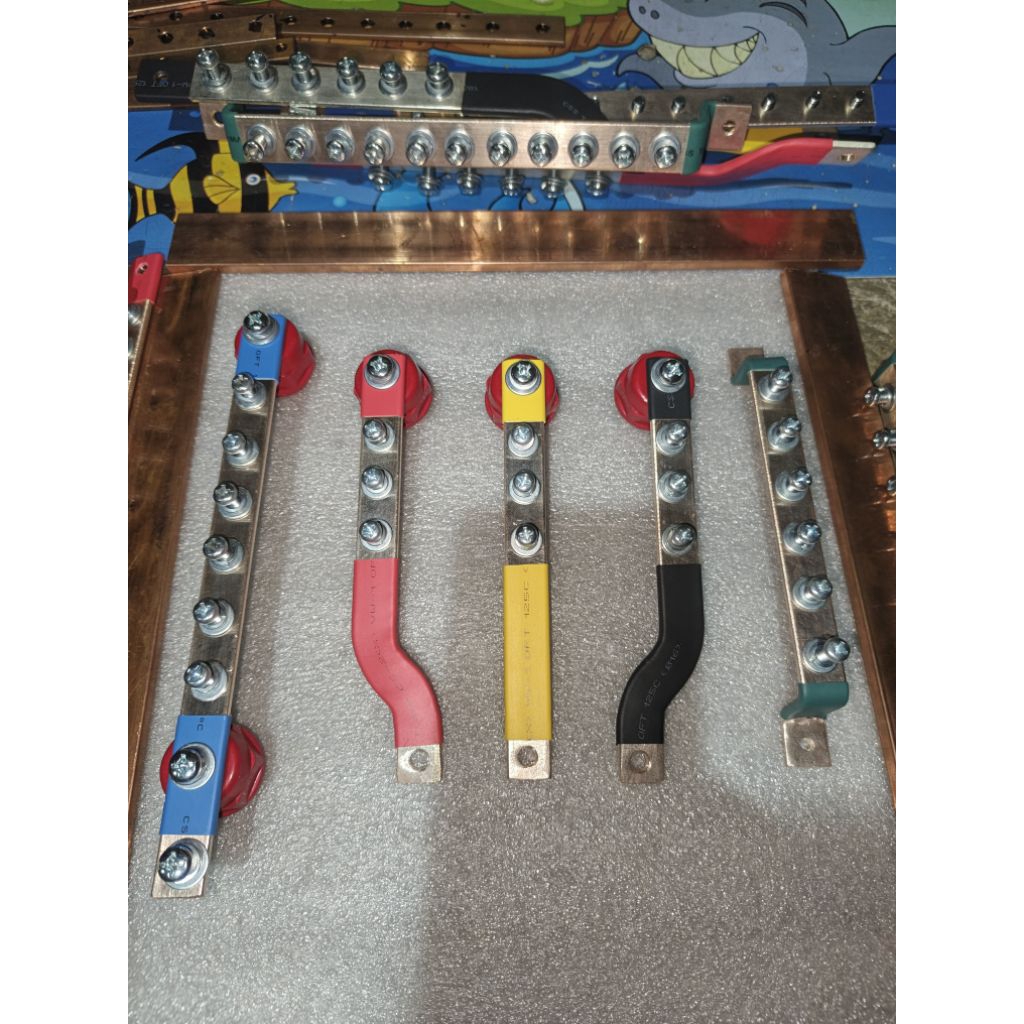 Jual BUSBAR 3×15 RSTN GROUND PANJANG 15CM UNTUK MCCB 100A | Shopee ...