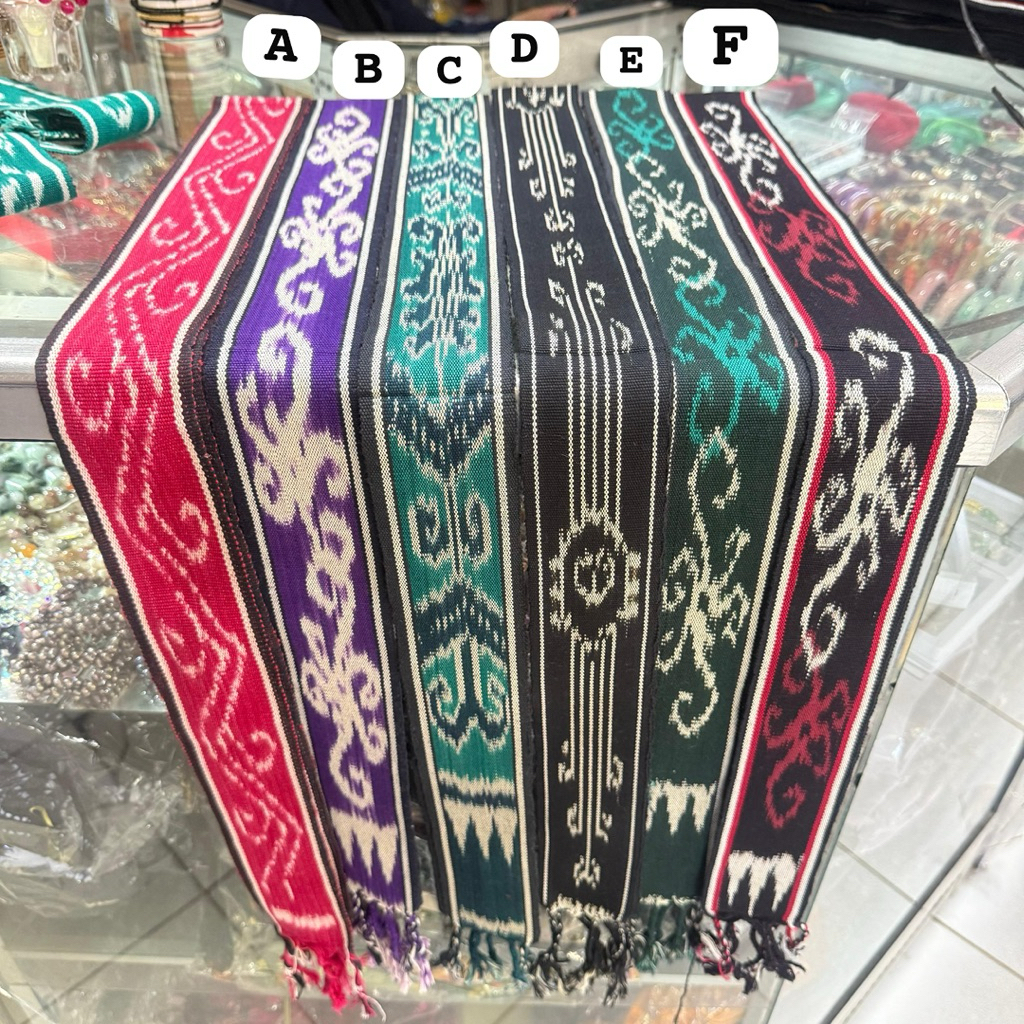 Jual Syal Ikat Kepala Tenun Ethnic motif Dayak kalimantan | Shopee ...