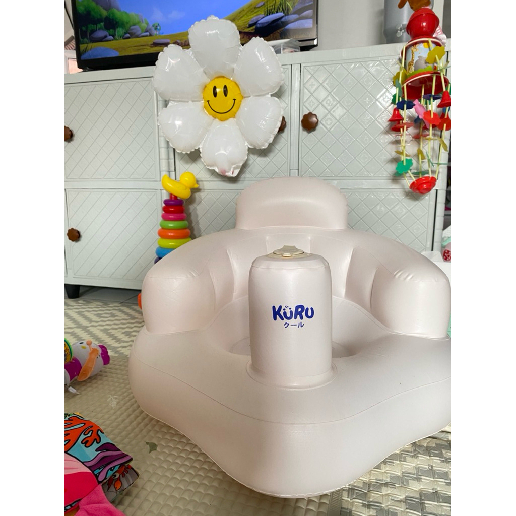 Jual kursi balon bayi/kursi balon kuru/tempat duduk bayi/balon dudukan ...