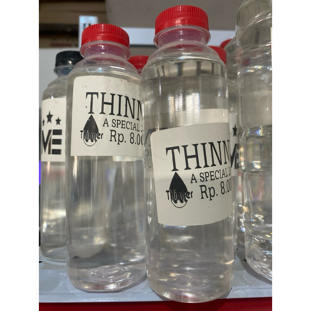 Jual THINNER BOTOLAN 1 liter A spesial harga Grosir 250cc&450cc ...