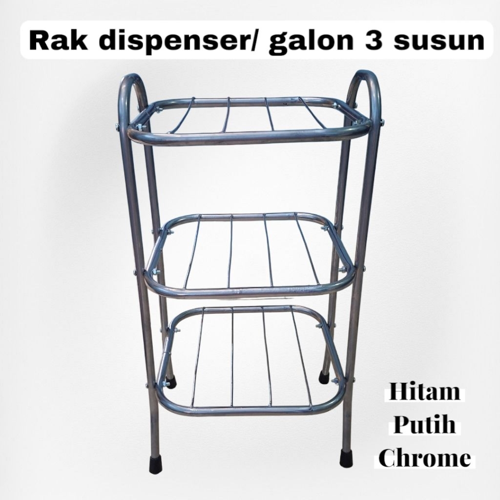 Jual Rak dispenser/galon 3 Susun – Elegan ,simple kuat & multifungsi ...