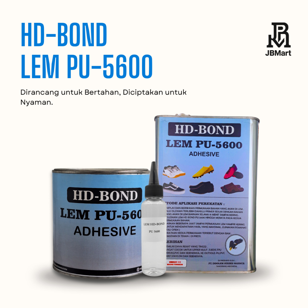 Jual LEM HD-BOND PU-5600 – Lem PU Superkuat & Tahan Lama Fleksibel ...