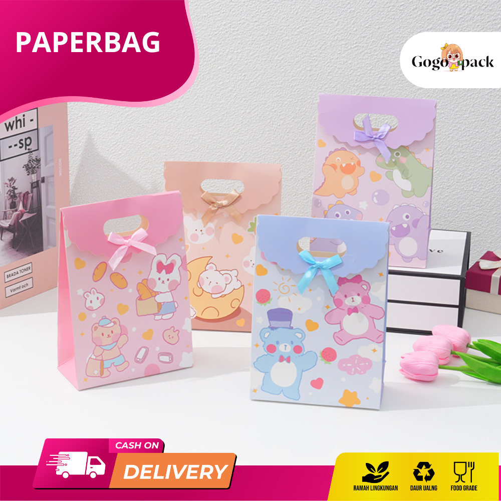 Jual Paper Bag Kado / Goodiebag Hampers / Tas Kado / Tas Hadiah / Tas ...