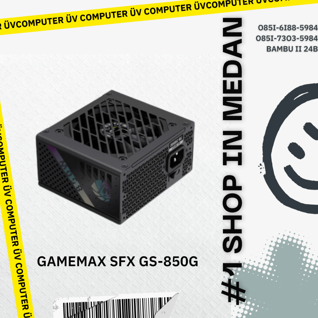 Jual Power Supply PSU Internal PC Komputer Gamemax Game-Max SFX GS-850G ...