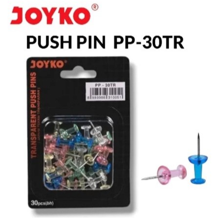 Jual Push Pin / Paku Kertas Joyko isi 30 * | Shopee Indonesia